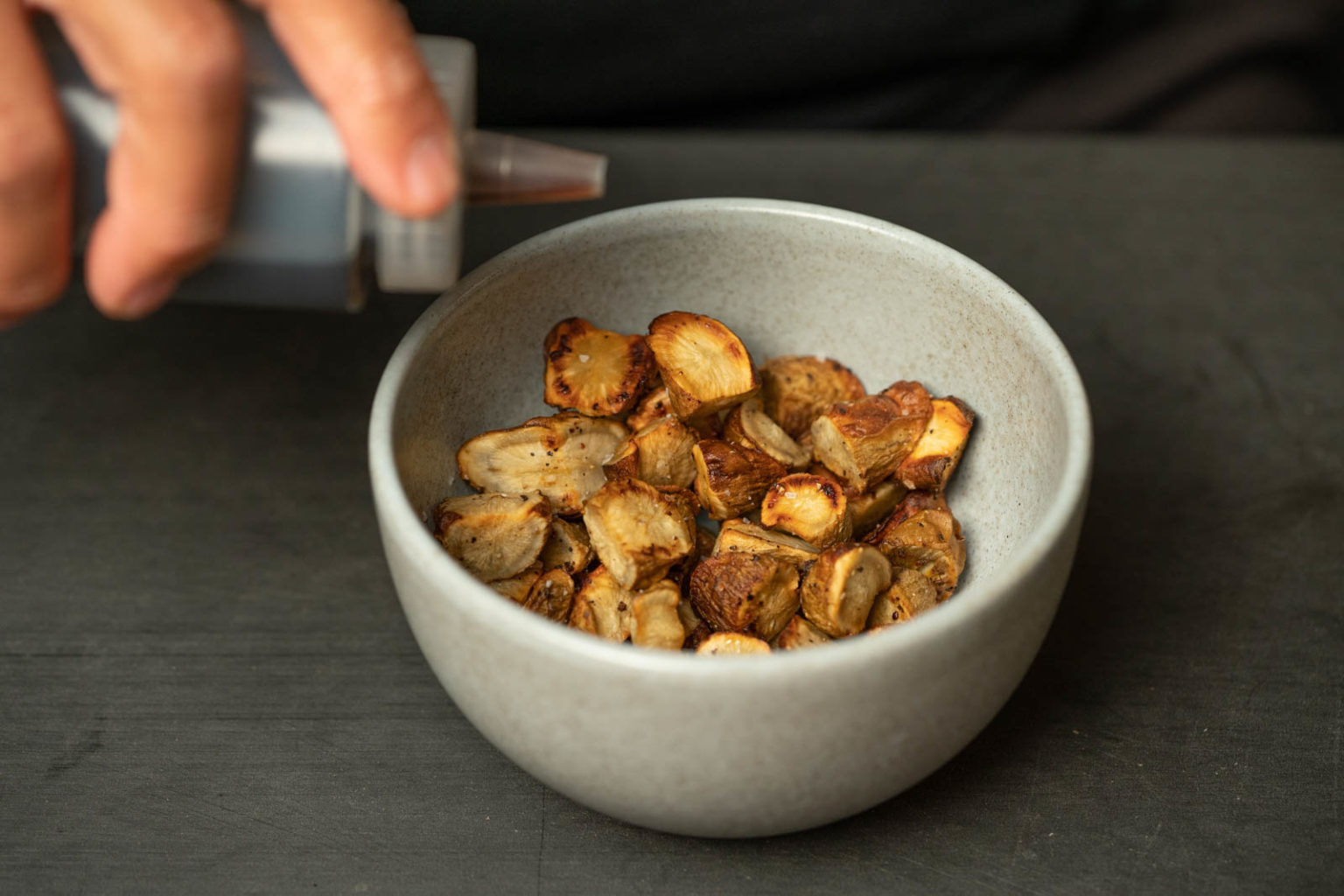 Shoyu Roasted Burdock Root (Gobo) - Adventures of Carlienne
