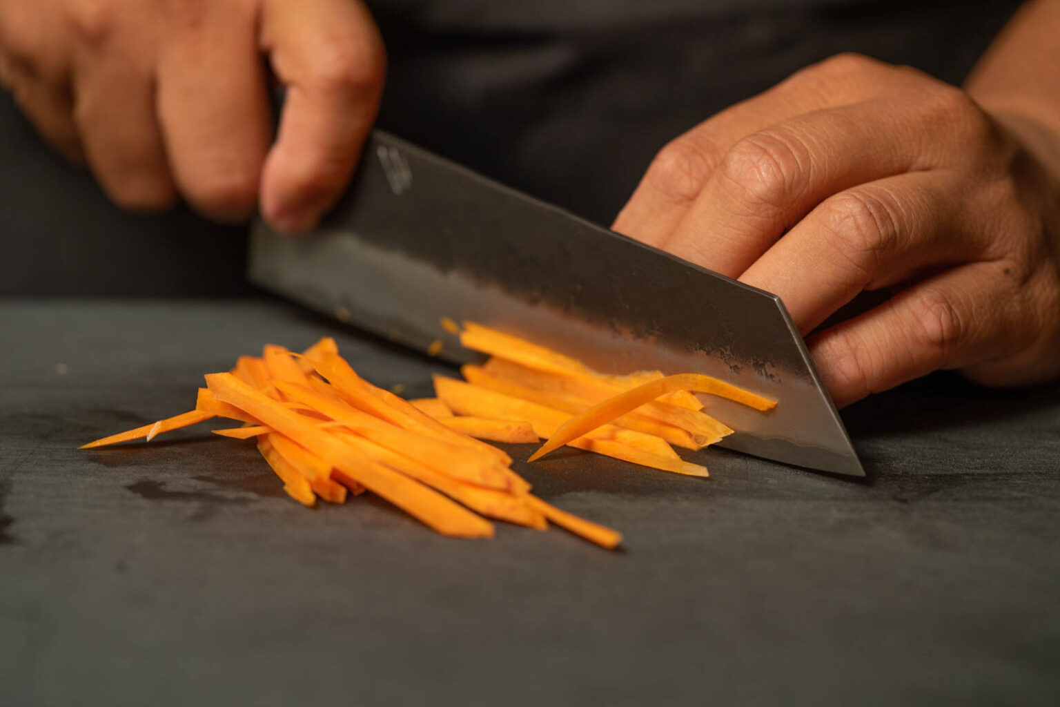 Malabar Spinach & Kimchi Korean Pancakes - Adventures of Carlienne