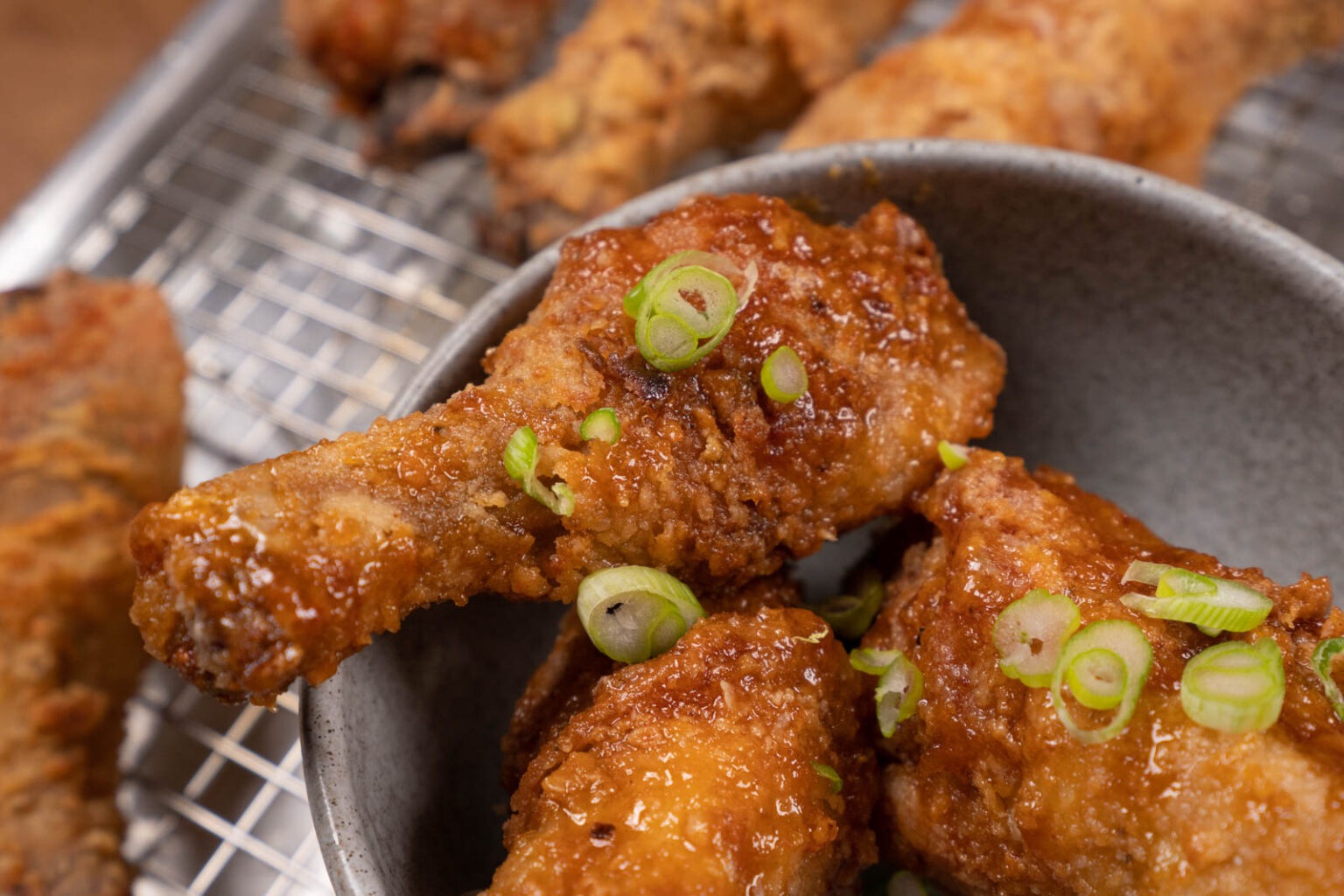 Crispy Korean Fried Chicken - Adventures of Carlienne